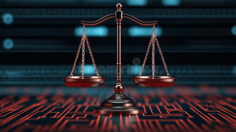 Precision Measurement, Red Light Illuminates Scale, Signifying Active ...