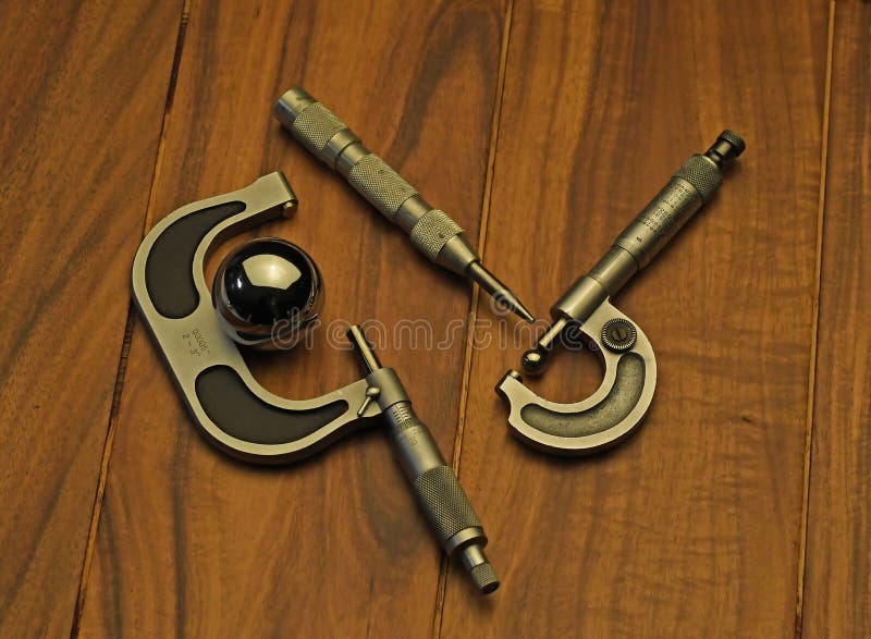 Precision Measuring Instruments Stock Image - Image of collection ...