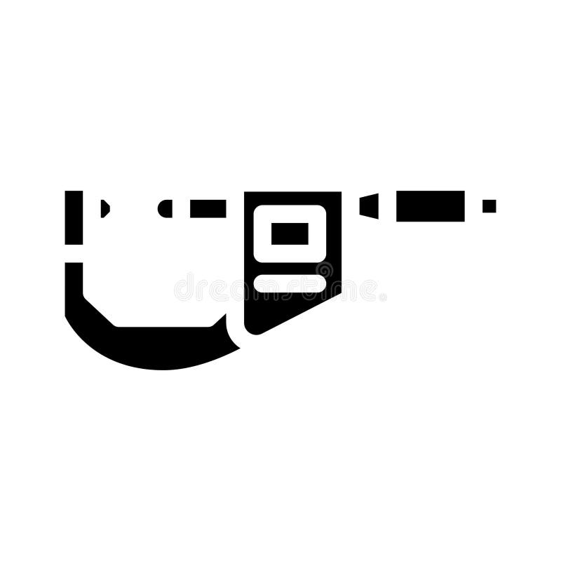 Precision Measuring Manufacturing Engineer Color Icon Vector ...