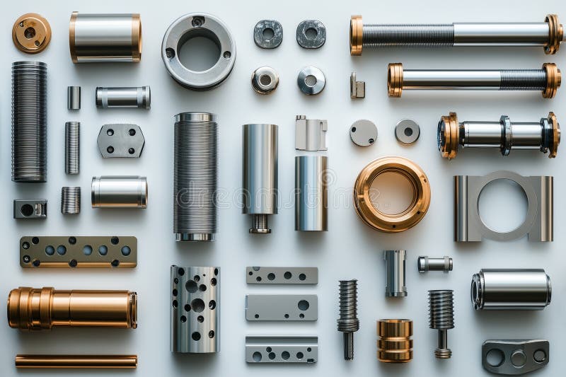 Precision Mechanical Components Stock Photo - Image of functionality ...