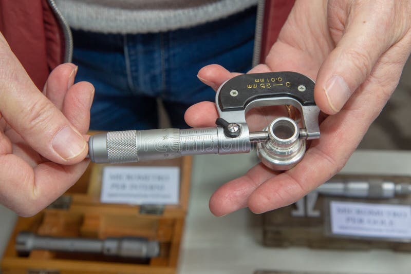 Precision Mechanics Steel Turnings Stock Image - Image of mechanic ...