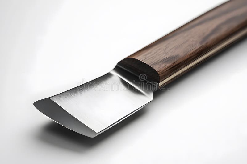 Precision Meets Craftsmanship a Modern Chisel in Focus Stock ...