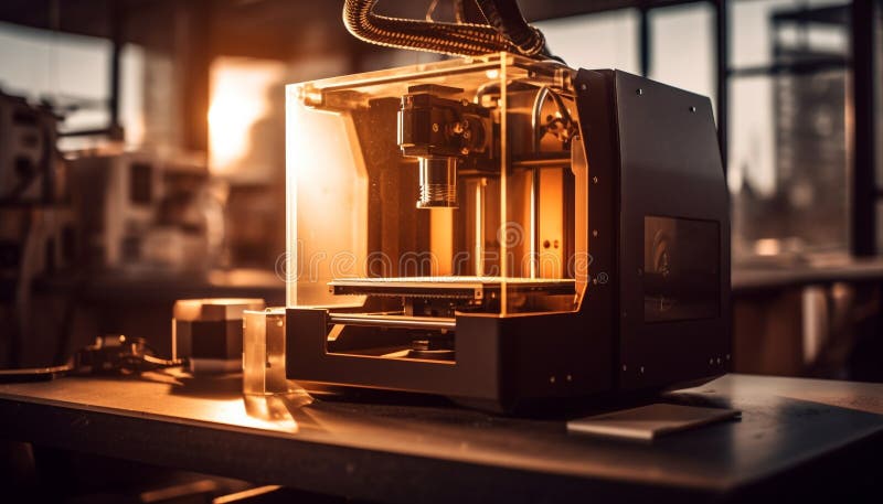 Precision Metalwork in Modern Factory Using Automated Machinery and ...