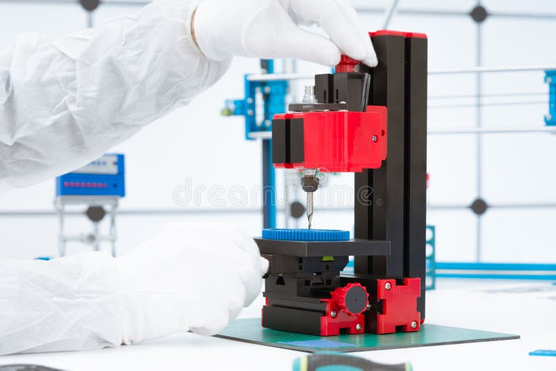 Precision Milling and Drilling Machine in the Precision Mechanics ...