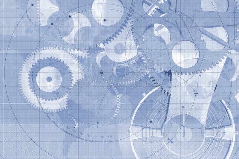 Precision parts background stock illustration. Illustration of metal ...