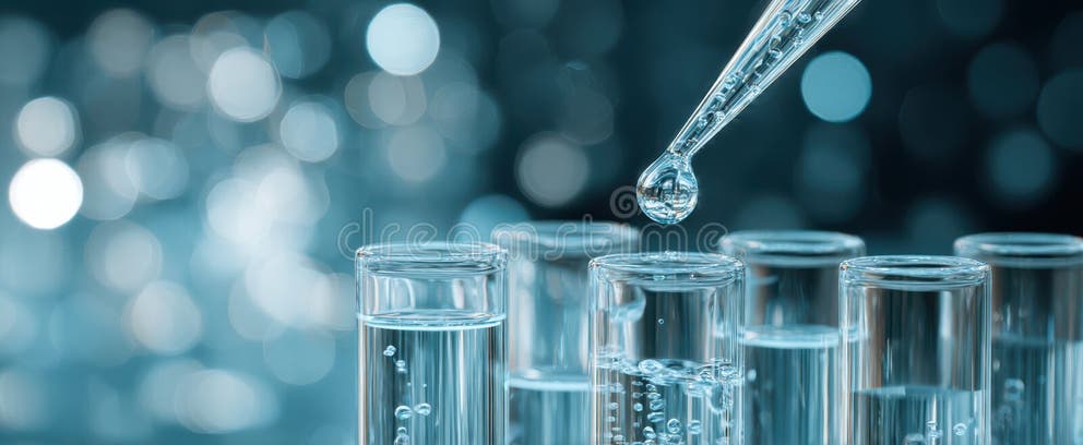 The Precision of a Pipette Delivering Droplets into Clear Test Tubes.AI ...