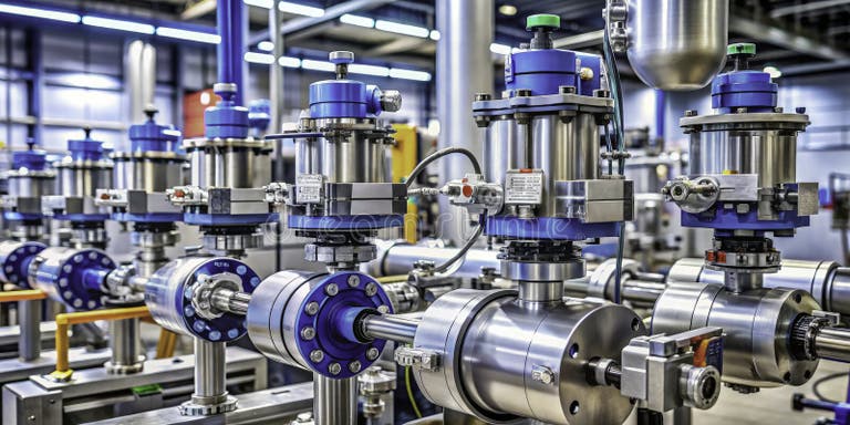 Precision Pneumatic Valves and Actuators Streamlining Industrial Process Control and ...