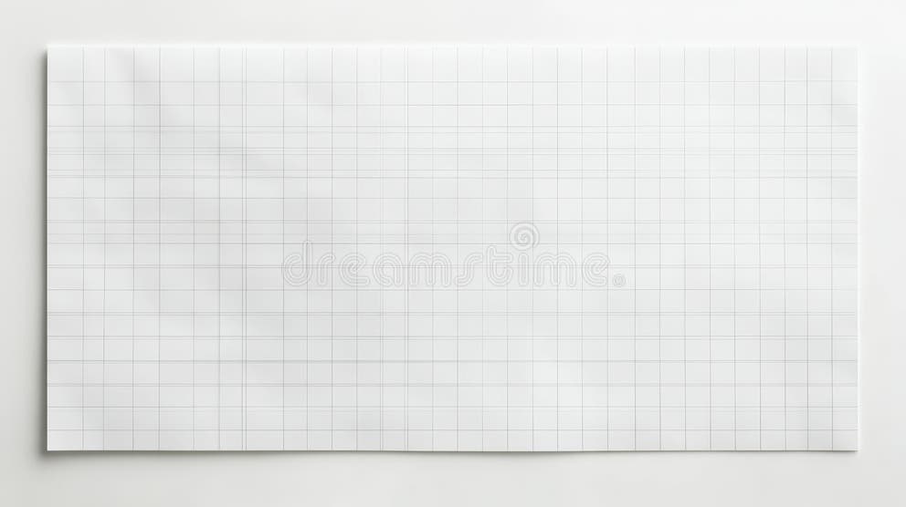Precision Possibility Graph Paper Mockup for Design Planning Visual ...