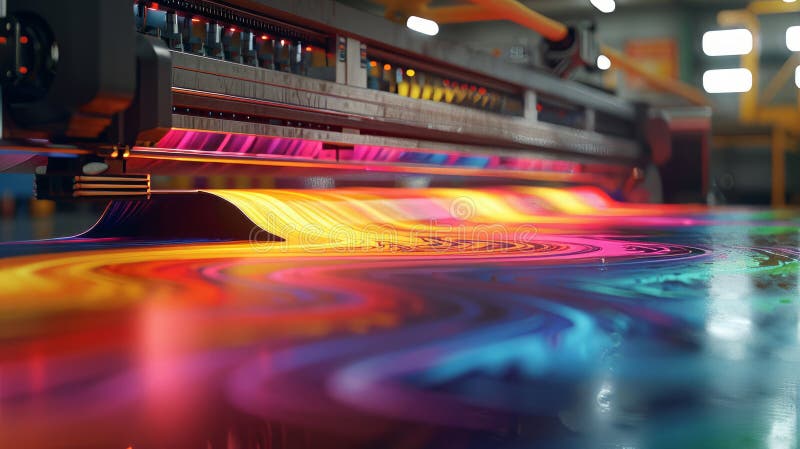 Precision in Printing Vibrant Graphics on Large Format Printer Stock ...
