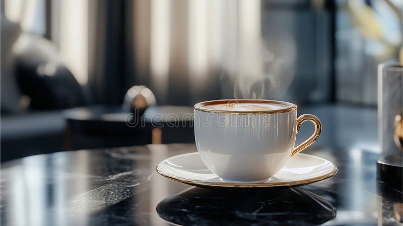 Precision Product Retouching Art High-resolution Image of a Coffee Cup ...