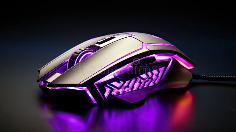 Precision purple gaming stock illustration. Illustration of captures ...