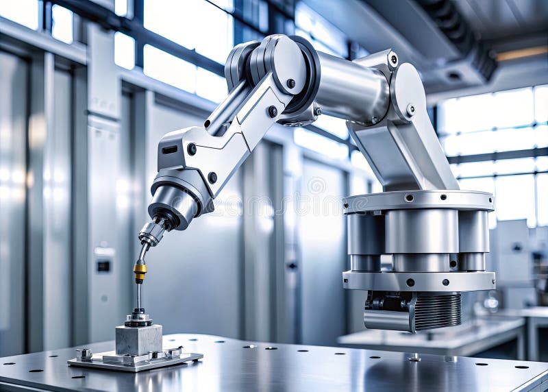 Precision Robotic Arm in Industrial Automation a Showcase of Advanced ...