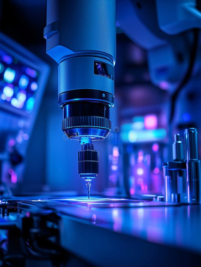 Precision Robotics Enhance Microsurgery Capabilities with AI Technology Stock Photo - Image of ...