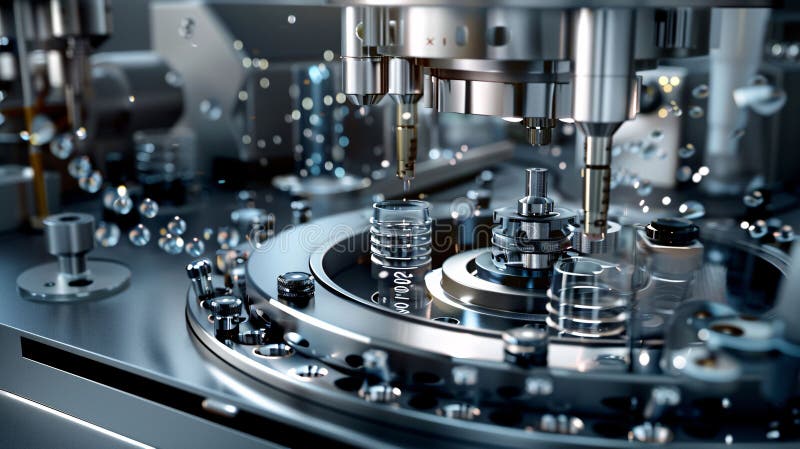 Precision Robotics in Medicine Stock Illustration - Illustration of ...