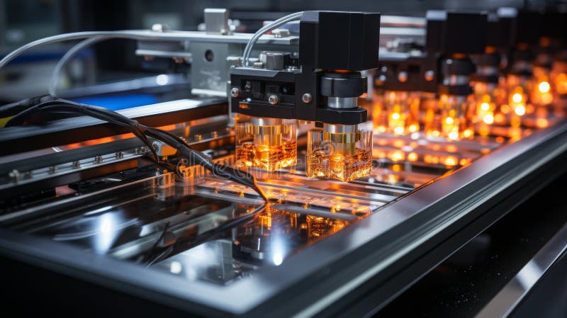 Precision Robots Assembling High-end Cameras in a Modern Manufacturing ...