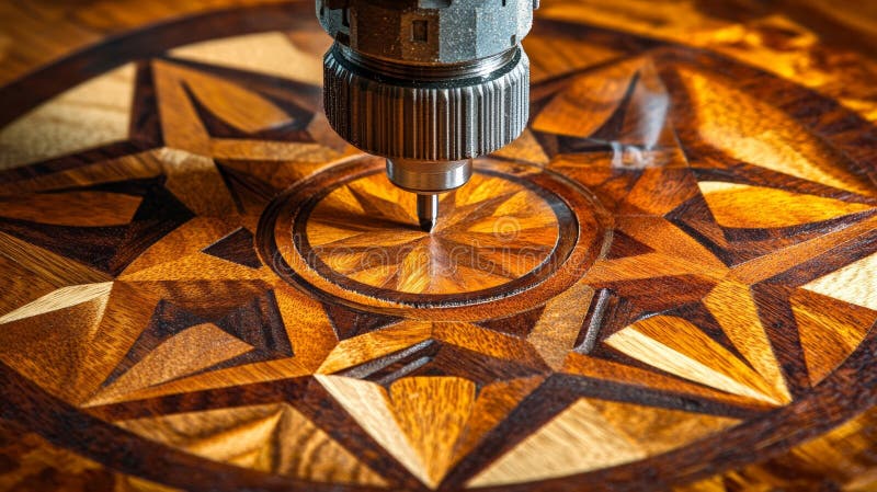 Carved Compass Woodwork Stock Illustrations – 8 Carved Compass Woodwork ...