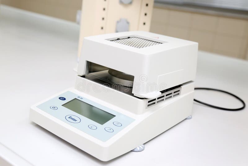 Precision Scales in Laboratory Stock Photo - Image of health ...
