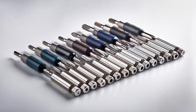Precision Screwdriver Set stock illustration. Illustration of precision ...