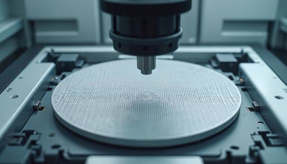 Precision Semiconductor Wafer Processing Inside High-tech Manufacturing ...
