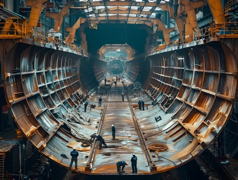 Precision Shipbuilding Complex Components Assembled with Teamwork in ...