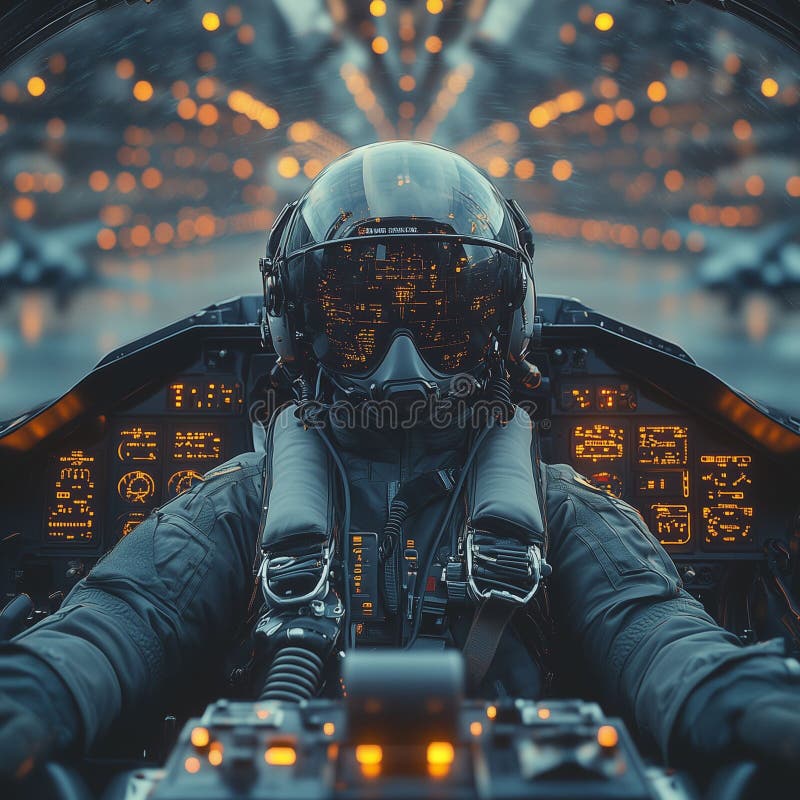 Precision and Speed in the Air Force Stock Illustration - Illustration ...