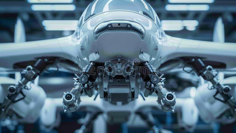 With Precision and Speed the Robotic Arms Carefully Inspect and Replace ...