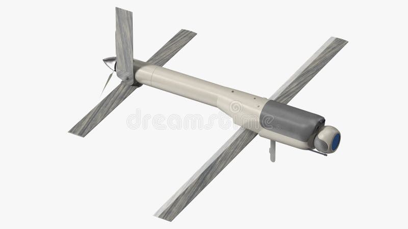 Precision Tactical Drone with Rotating Blades Technology Stock Image ...