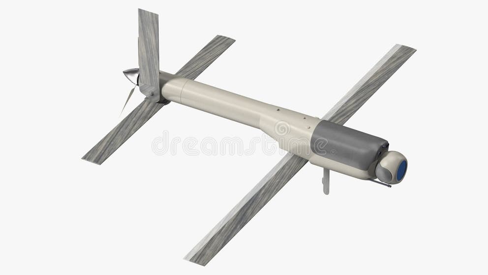Precision Tactical Drone with Rotating Blades Technology Stock Image ...