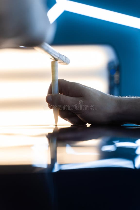 Precision Tapping Tool Refines Car Surface during Paintless Dent Repair ...