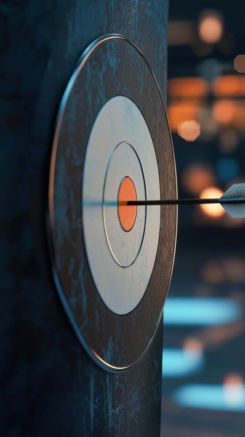 Precision Targeting, the Art of Archery Stock Illustration ...