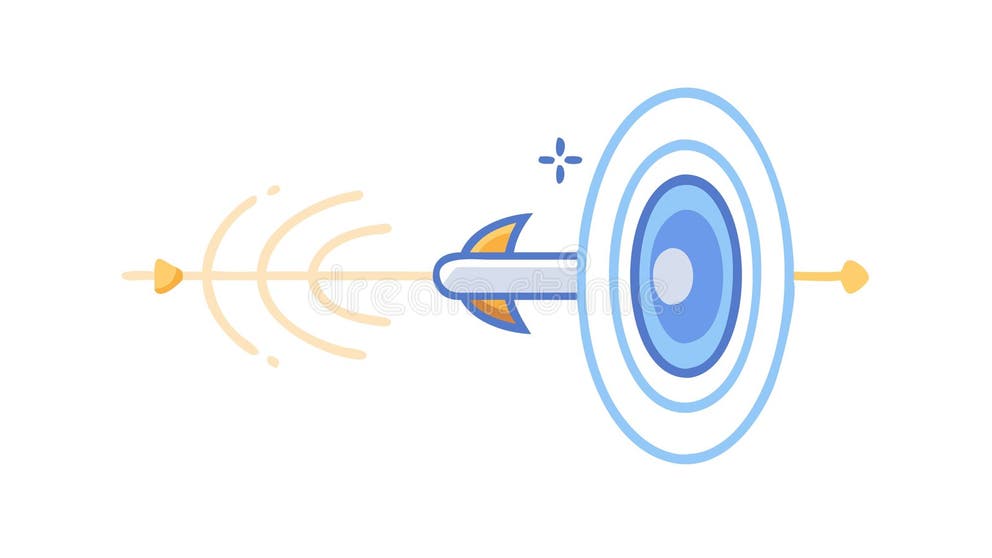 Precision Targeting and Energy Focus, Vector Design Generative AI Stock ...