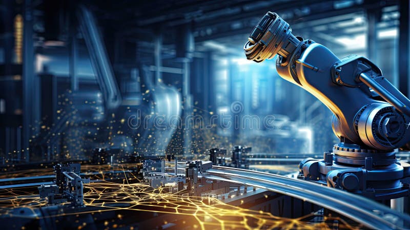 Precision Technology Banner Stock Illustration - Illustration of ...