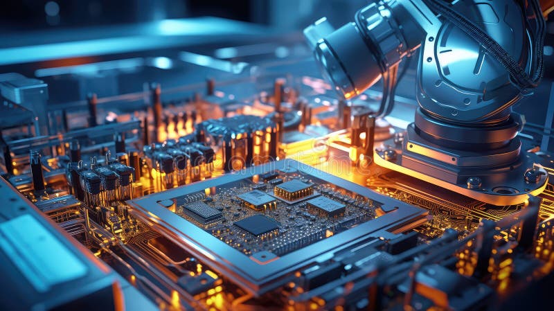 Precision Technology Engineering Stock Illustration - Illustration of ...