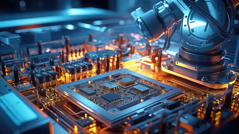 Precision Technology Engineering Stock Illustration - Illustration of components, precision ...