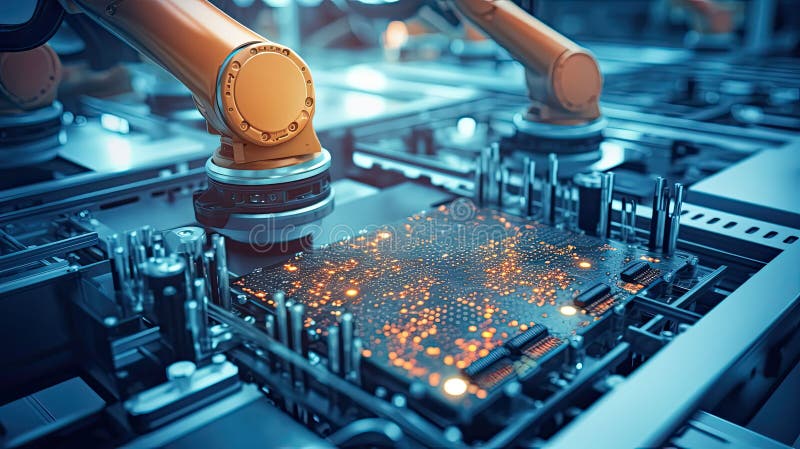 Precision technology path stock illustration. Illustration of ...