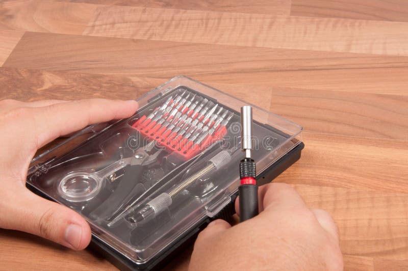 Precision Tool Kit stock image. Image of tool, group - 61882061