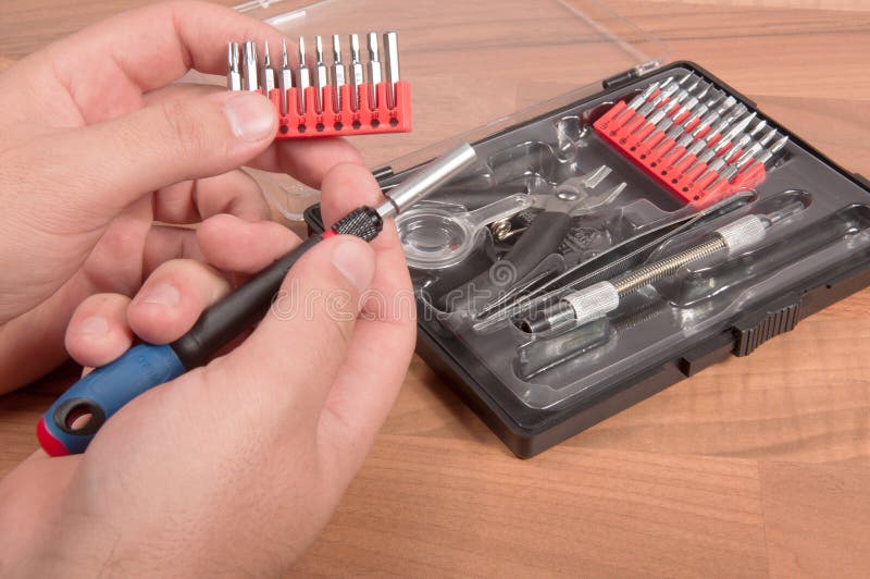 Precision Tool Kit stock image. Image of repair, tools - 61882137