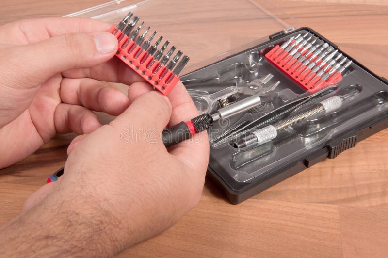 Precision Tool Kit stock photo. Image of workshop, tools - 61882196