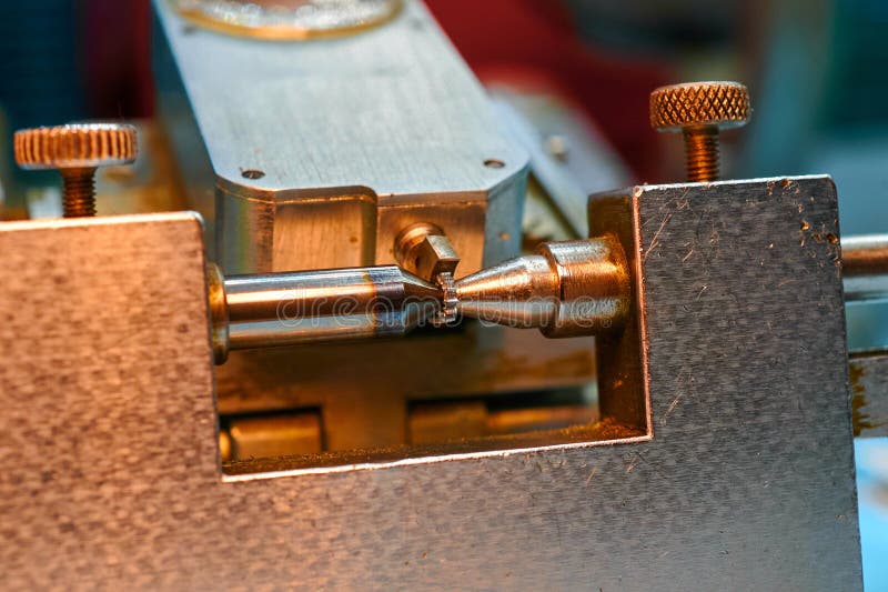 Precision Tool Measuring Gear Radial Runout in a Workshop Setting ...