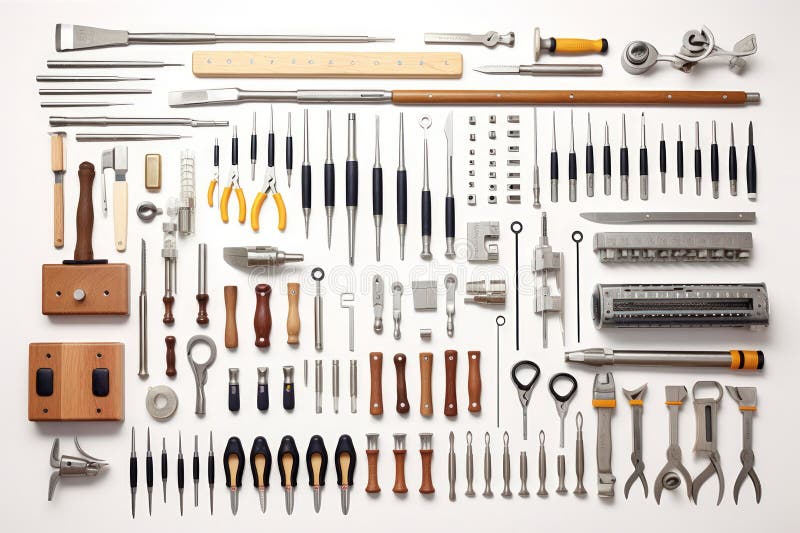 Precision Tools - Generative AI Stock Illustration - Illustration of ...