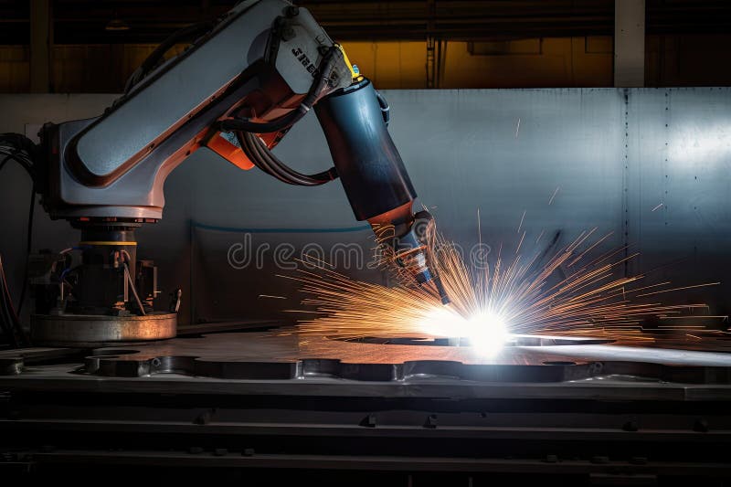 Precision Welding Robot Performing Complex Weld Joint on Turbine Blade ... Precision Welding Robot Performing Complex Weld Joint on Turbine Blade ...