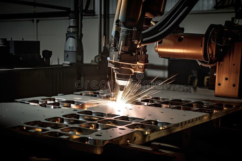 Precision Welding Robot Performing Delicate Weld on Intricate Metalwork ... Precision Welding Robot Performing Delicate Weld on Intricate Metalwork ...