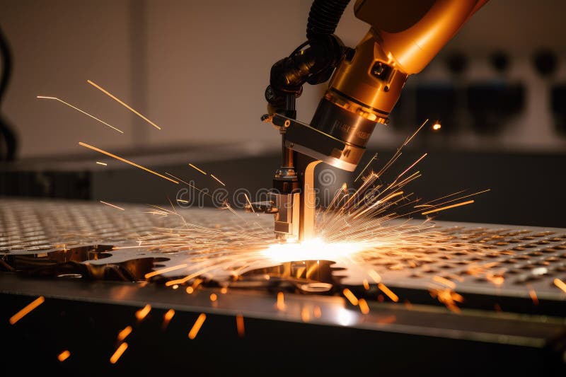 Precision Welding Robot Performing Intricate and Delicate Details on a ... Precision Welding Robot Performing Intricate and Delicate Details on a ...