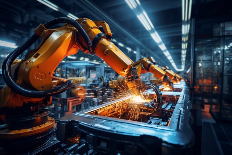 Precision Welding with a Robotic Arm in an Assembly Line Manufacturing ... Precision Welding with a Robotic Arm in an Assembly Line Manufacturing ...