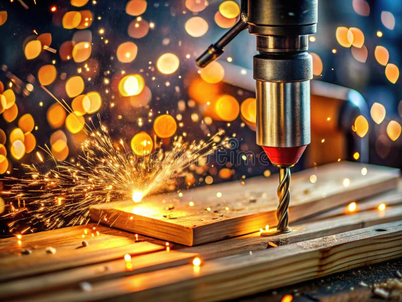 Precision Woodworking with Power Tools a CloseUp Look at Craftsmanship ...