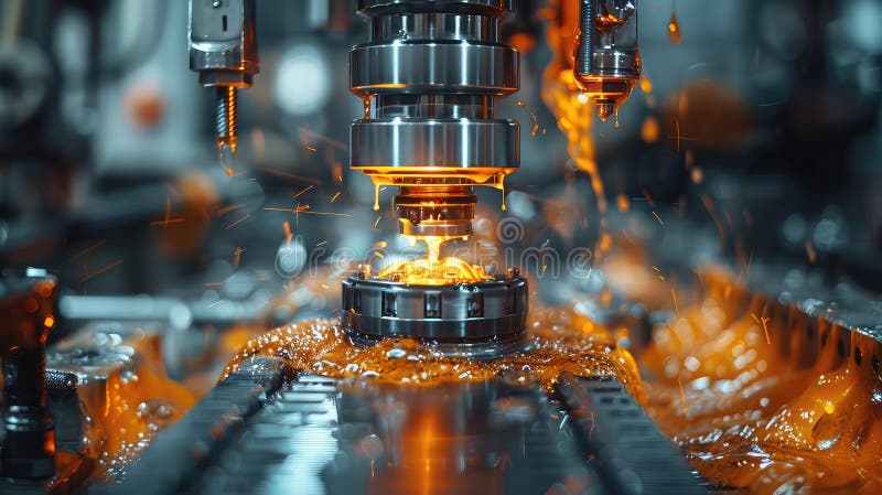 Precision at Work: Metal Machine Tools in the CNC Industry Showcasing ...