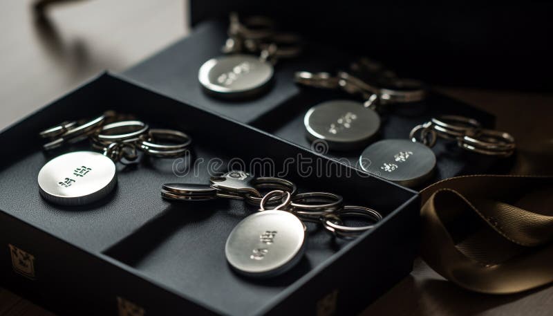 Precision Work Tool Collection Arranged on Metal Table for Success ...