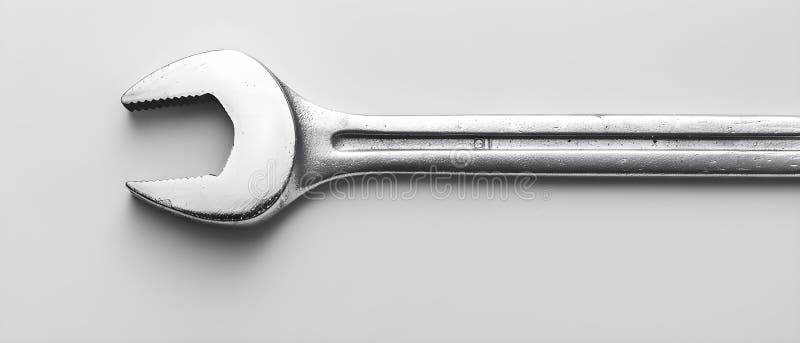 Precision Wrench for Engine Maintenance - Minimalist Display with Space ...