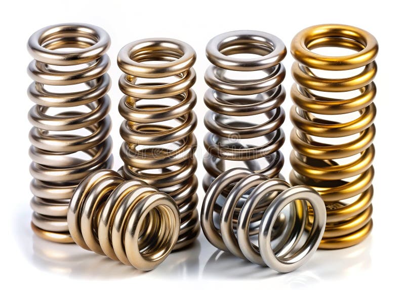 PrecisionEngineered Steel Compression Coil Springs a Visual Exploration ...