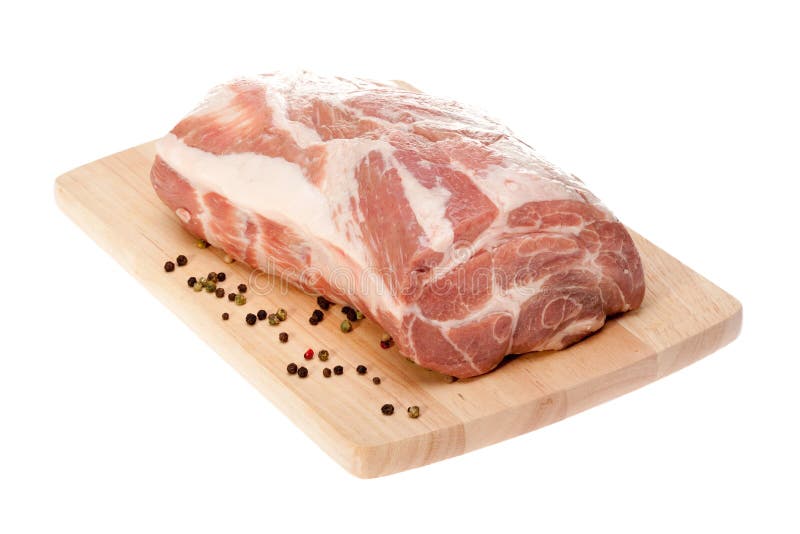 Precursors pork meat stock photo. Image of meal, chop - 32954378